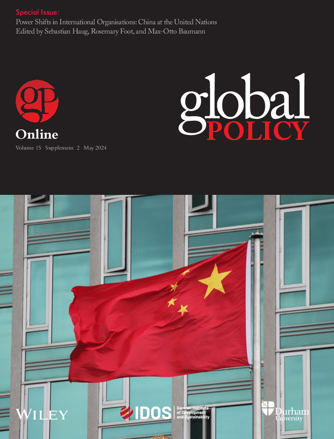 Professor Rosemary Foot's Co-edited Special Issue of Global Policy - St ...