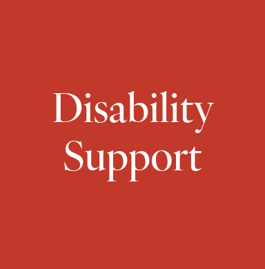Disability support - St Antony's