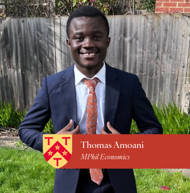 Thomas Amoani: The St Antony's DAC African Economics Scholarship - St ...