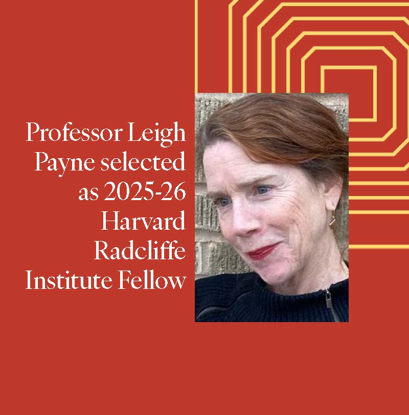 Professor Leigh Payne selected as 2025-26 Harvard Radcliffe Institute Fellow - St Antony's